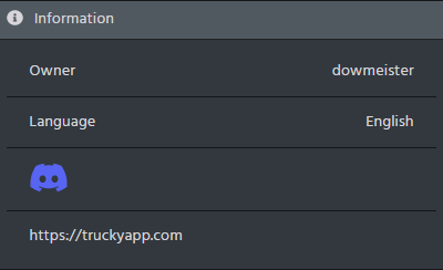 VTC Settings - Trucky - The Virtual Trucker Companion App