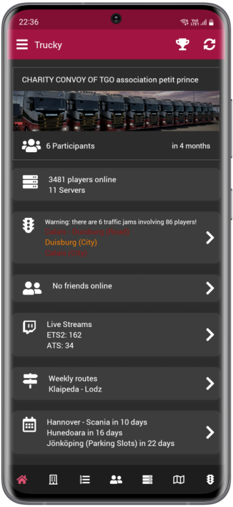 Trucky for Mobile - Mobile App for Android - Trucky - The Virtual ...