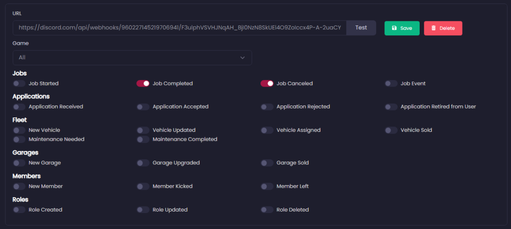 New Discord and API Webhooks for external Drivers' Hub - Trucky - The ...