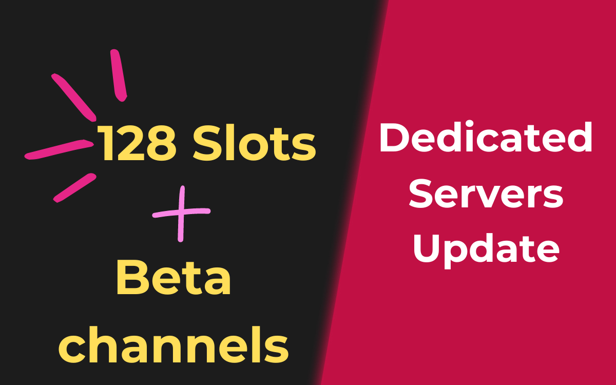 Dedicated Server Hosting update: 128 slots and beta channels - Trucky ...