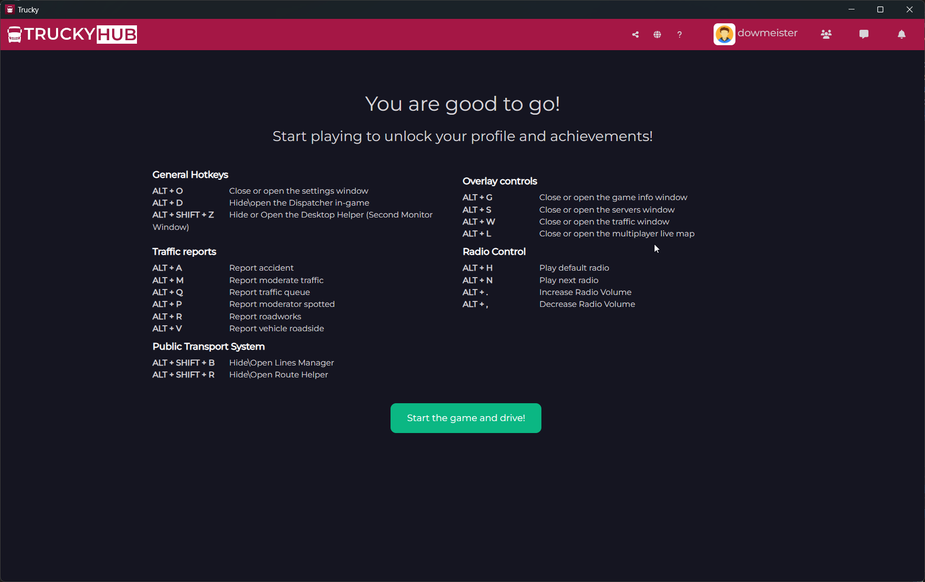 Download and install Trucky for Windows