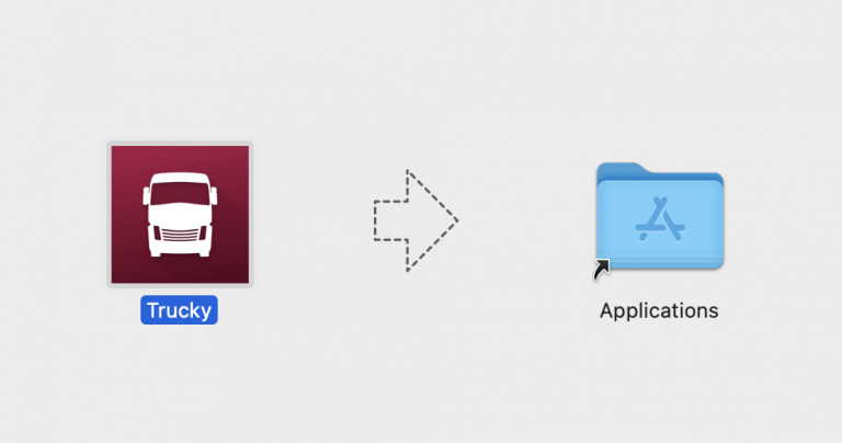 How to install Trucky for Mac - Trucky - The Virtual Trucker Companion App