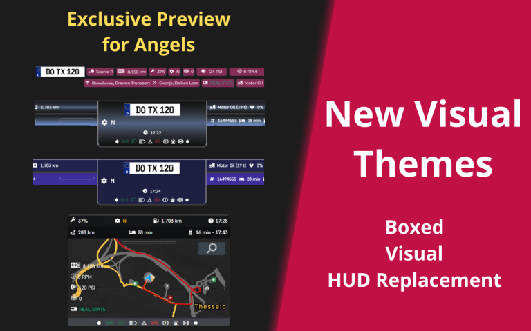 Feature Preview: New Visual Themes - Trucky - The Virtual Trucker ...