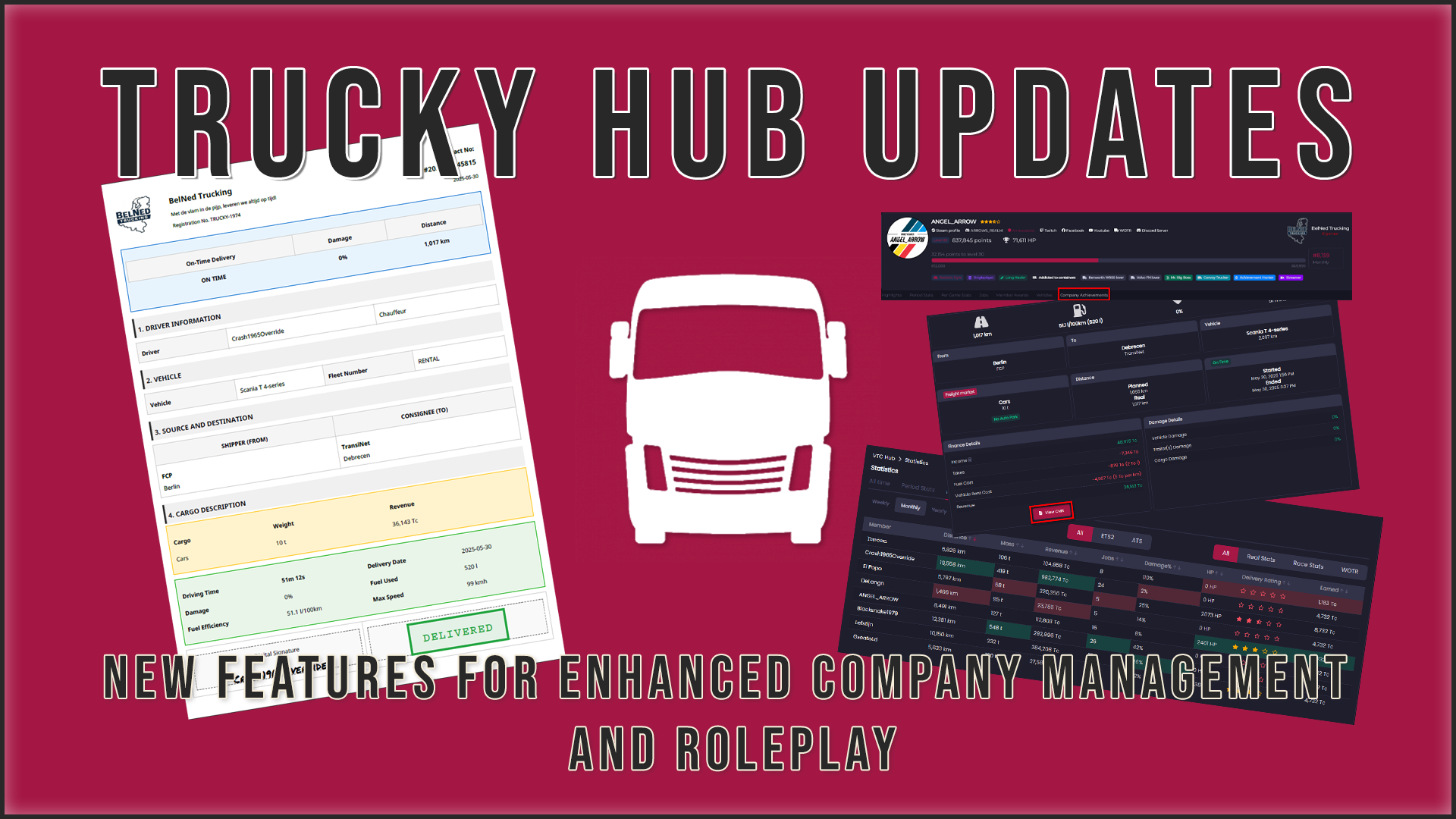 Trucky HUB Updates: New Features for Enhanced Company Management and ...